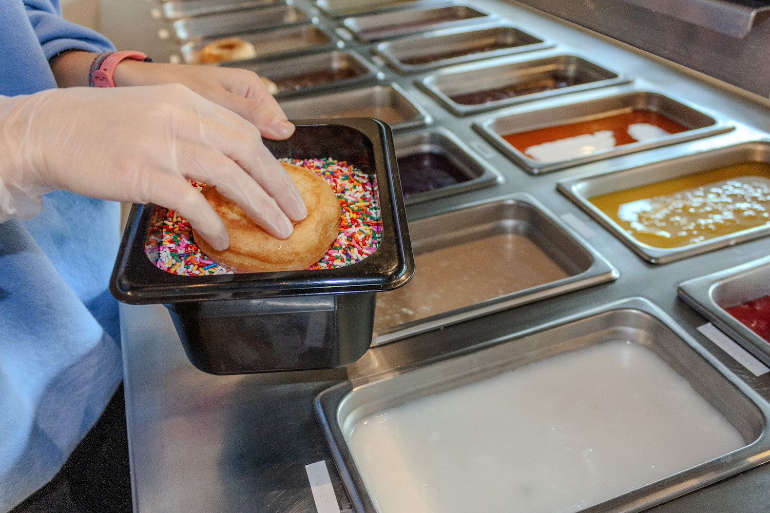 Daybreak Donuts - Hot and Hand-dipped with a Chance of Sprinkles